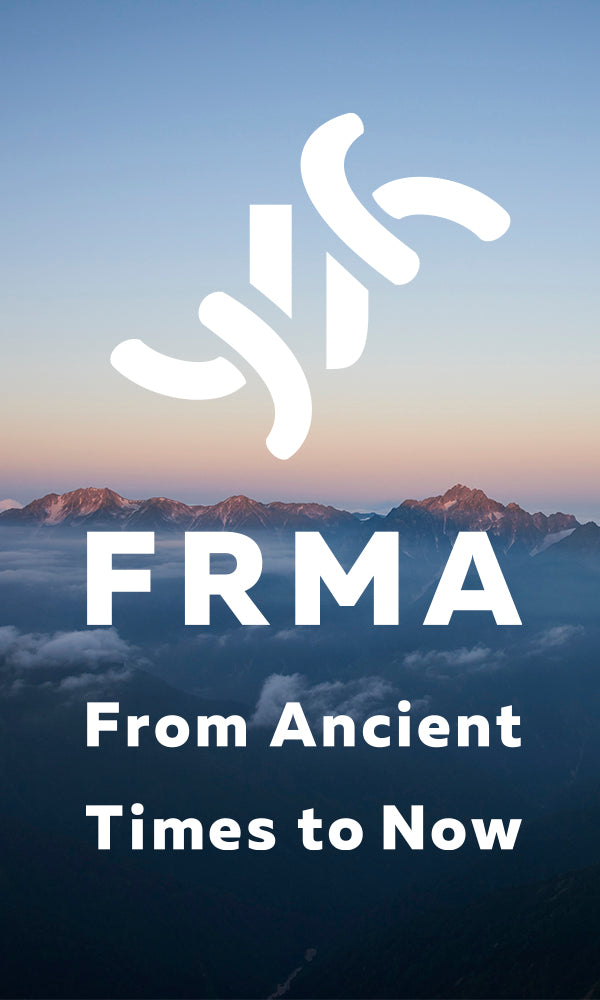 FRMA From Ancient times to now --- 世界の肌荒れをゼロに。私も地球も変わる、次世代のクリーンビューティー。